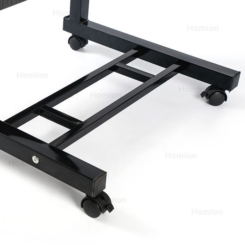 Adjustable Portable Computer Laptop Table Desk Stand Bed Tray Wheels ...