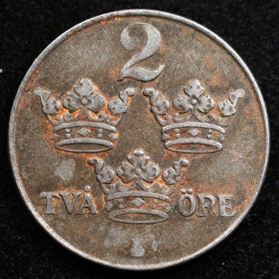 Sweden 2 Ore 1948, Coin, Inv#E816 | eBay