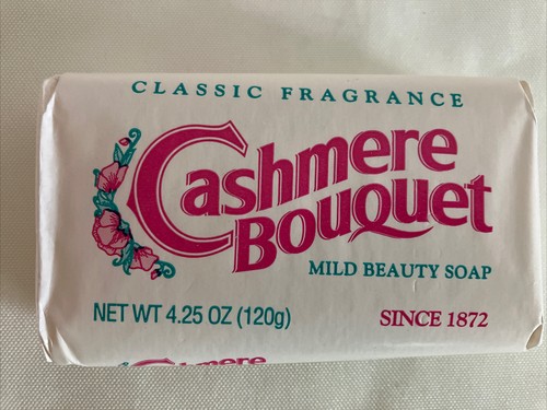 Cashmere Bouquet Mild Beauty Soap Bar Classic Fragrance 1 Bar 4 oz. New ...