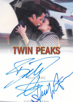 2019 Twin Peaks Dual Autograph Card signed by Billy Zane & Sherilyn ...