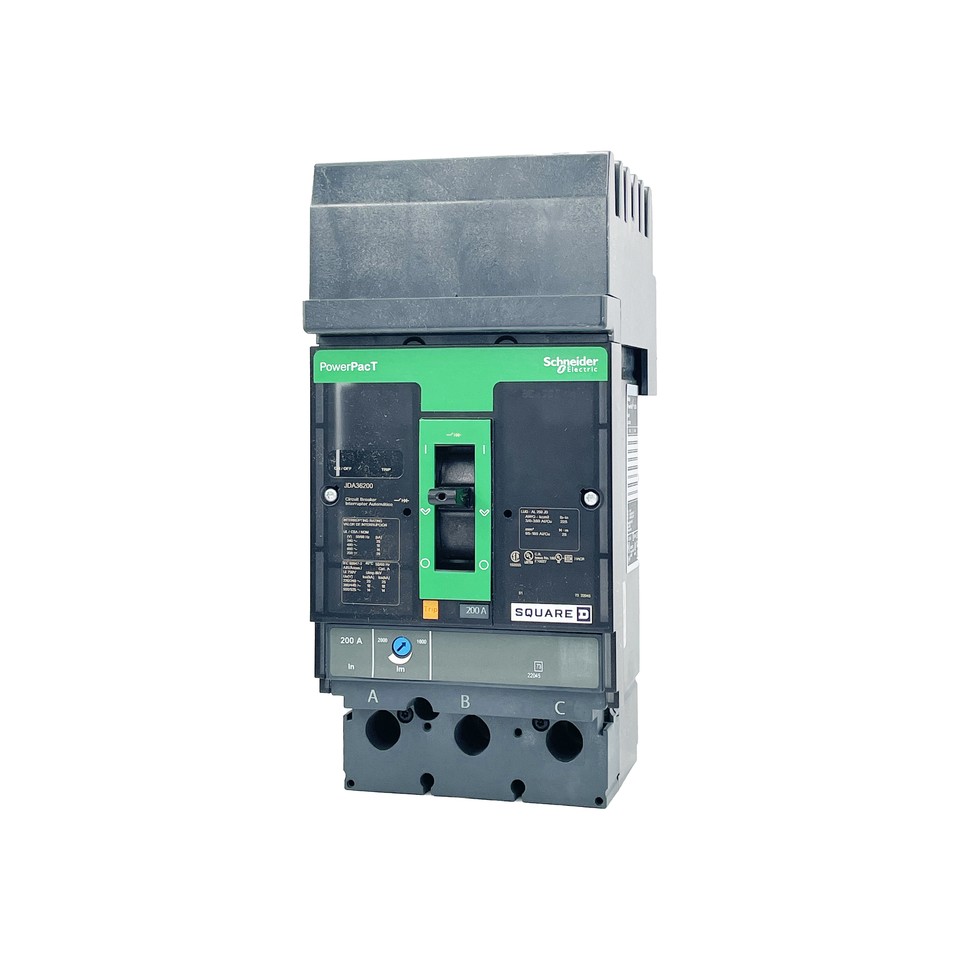 NIB - Square D - JDA36200 - Molded Case Circuit Breaker - 200A, 3 ...