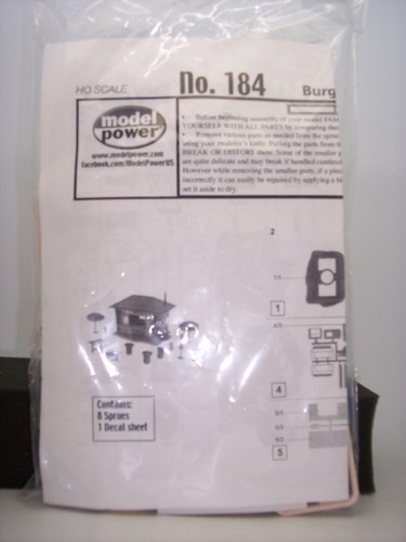 HO SCALE MODEL POWER BURGER AND SHAKE STAND BUILDING KIT # 184 | eBay