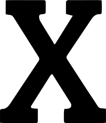 Chi Symbol Greek Fraternity Vinyl Decal Window Sticker Car Truck Bumper ...