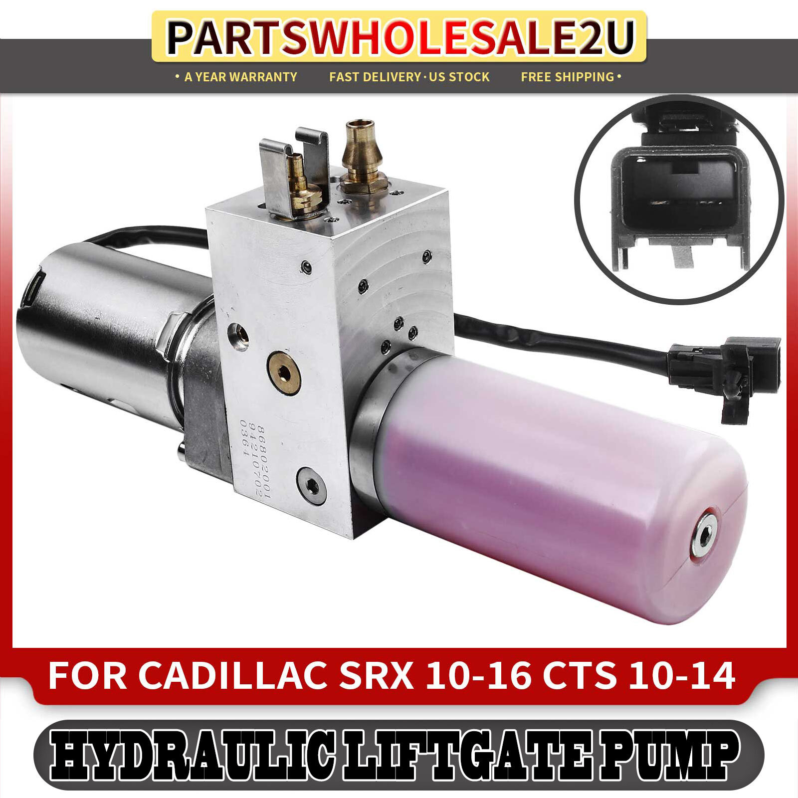 Hydraulic Liftgate Motor with Bracket for Chevy Equinox GMC Terrain ...