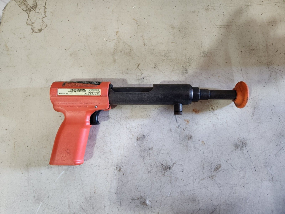Remington 494 Powder Actuated Tool W/Case and Extras (#3) | eBay