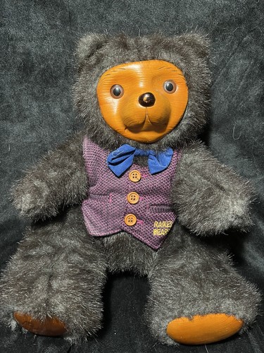 VTG 1985 Raikes Teddy Bears #5797 Bentley Wooden Face Limited Edition ...