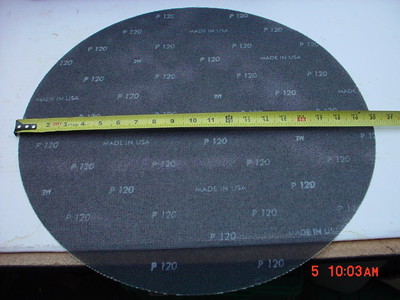 Abrasive Accessories 20 inch Sanding Disc 120 Grit 10-Pack | eBay