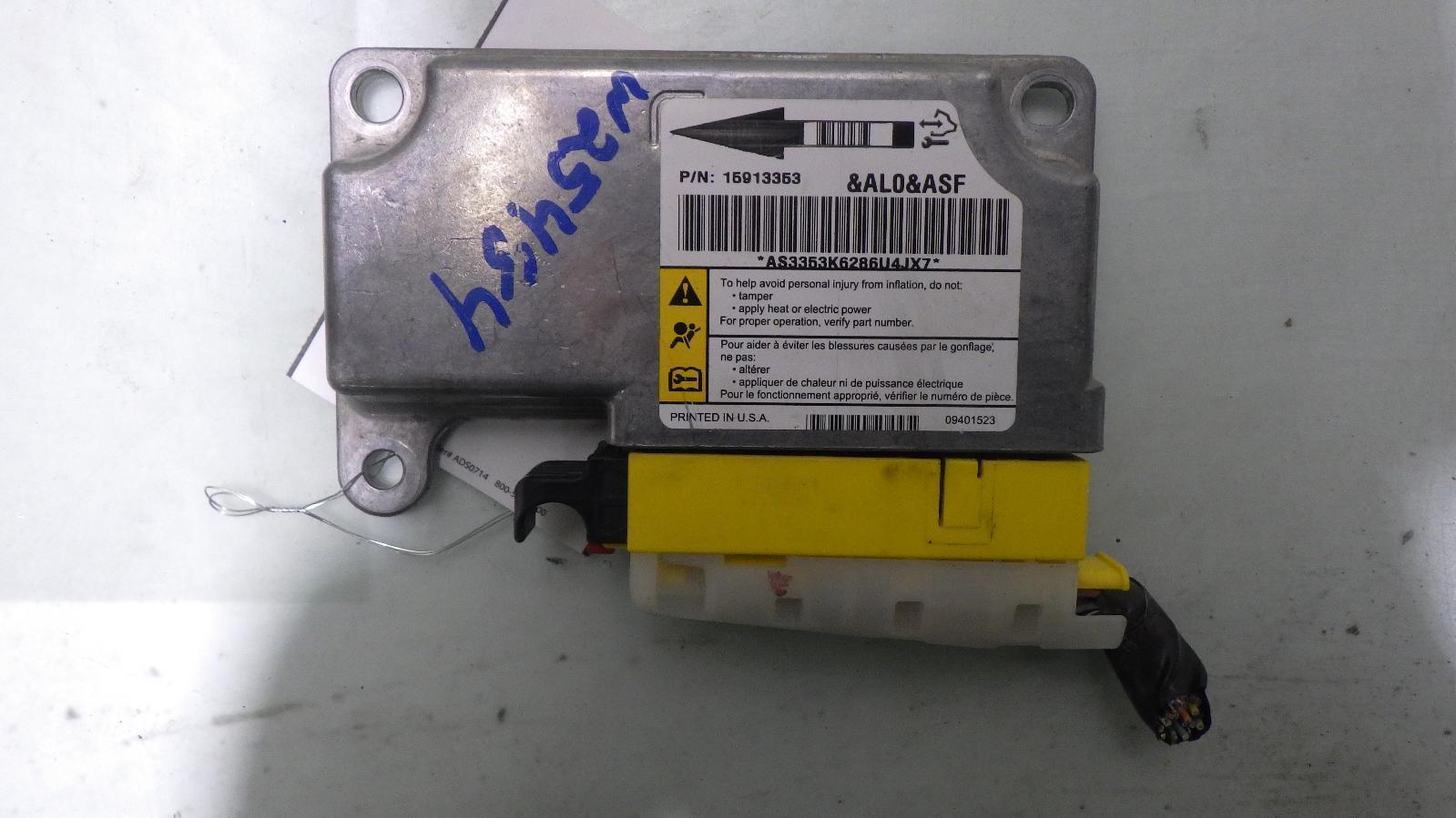 07 SAAB 9-7X SRS MODULE 15913353 | eBay