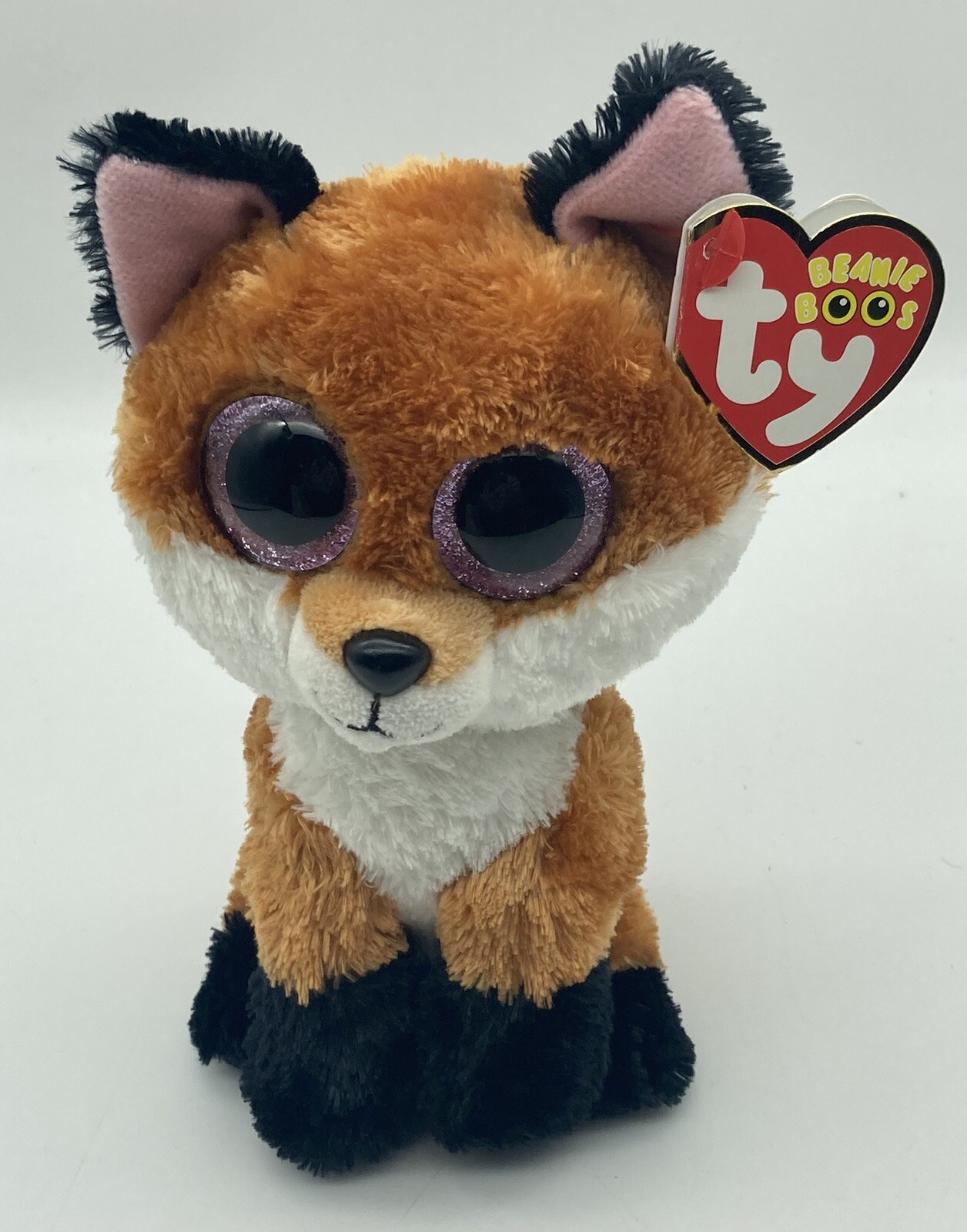 Ty Beanie Boo's Slick the Brown Fox Stuffed Animal Plush Toy 6" | eBay