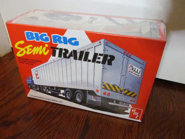 AMT Big Rig Semi Trailer 1/25 Scale Plastic Model Kit 1164/06 | eBay