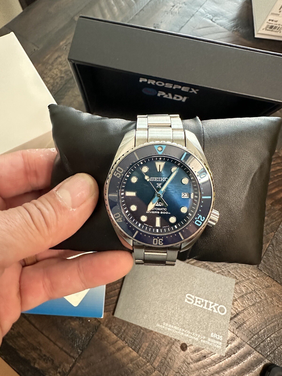 Seiko Prospex Blue Men's Watch - SPB375 PADI | eBay