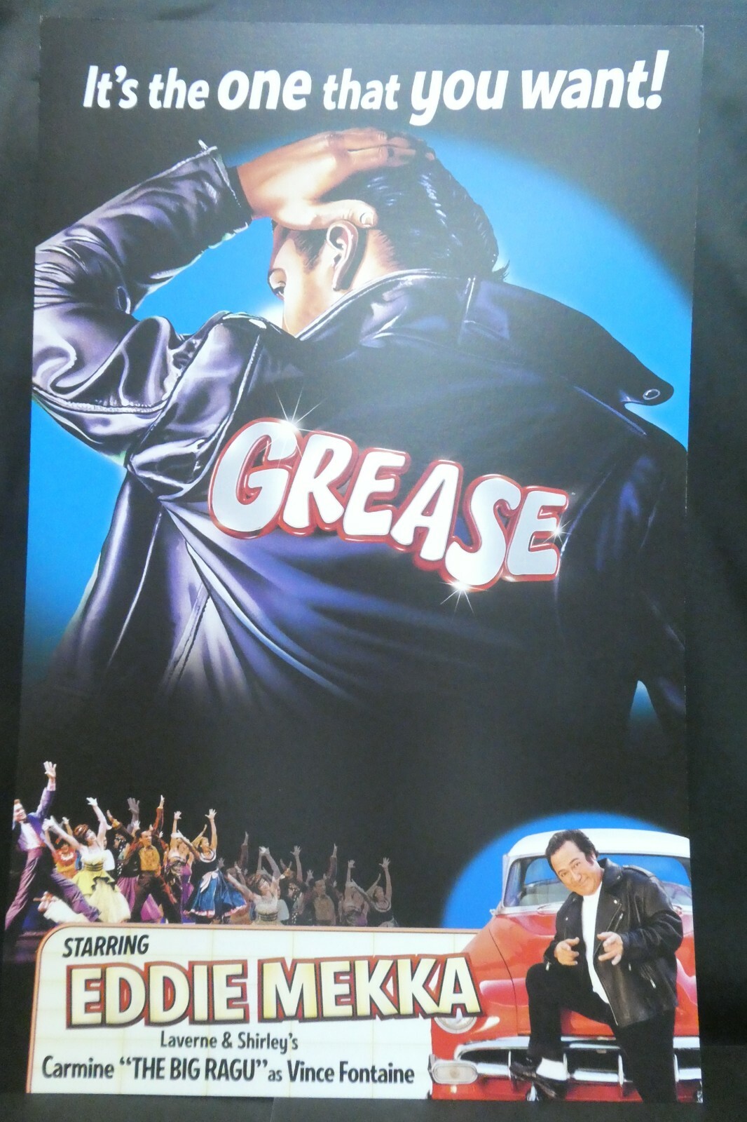 Grease Musical Theater Broadway Window Card Poster 14" x 22" | eBay