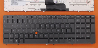 NEW BACKLIT keyboard for HP ELITEBOOK 8760w 8770w Latin Spanish EU with ...