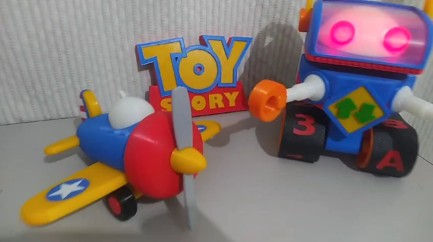 Toy Story Mr. Robot, airplane and tittle set with Lights 3D Print Not ...