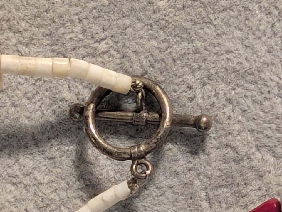 Lot Of 4 Native American Fetish Necklaces Penn Shell Mop Etc | eBay