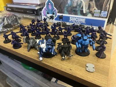 Warhammer 40k Tau - big lot including metal figures - Read Description ...