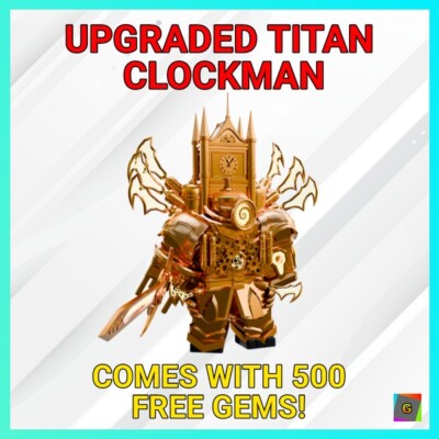 ️NEW ️- Toilet Tower Defense: Upgraded Titan Clockman ⏰️ | TTD Roblox ...