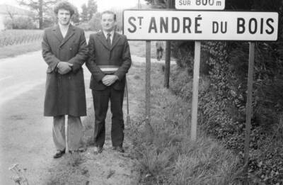 Canadian Singer Robert Charlebois In Saint Andre Du Bois 1976 OLD PHOTO ...