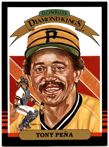 1985 Donruss Super Diamond Kings Tony Pena Pittsburgh Pirates #24 | eBay