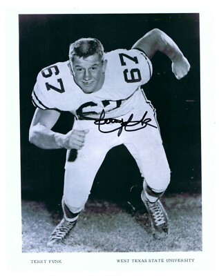 m2189 Terry Funk signed 8x10 w/COA | eBay