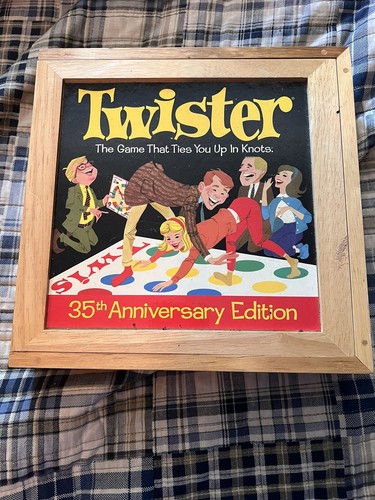 *Original Twister Game~35th Anniversary Wood Box Edition~Hasbro ...