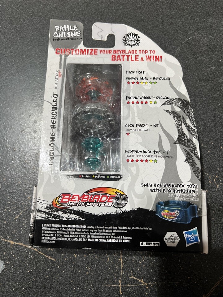 Hasbro Beyblade Metal Masters Cyclone Herculeo BB-94 | eBay