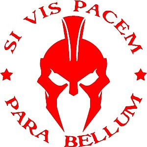 Spartan Vinyl Decal Si Vis Pacem Para Bellum Molon Labe If You Want ...