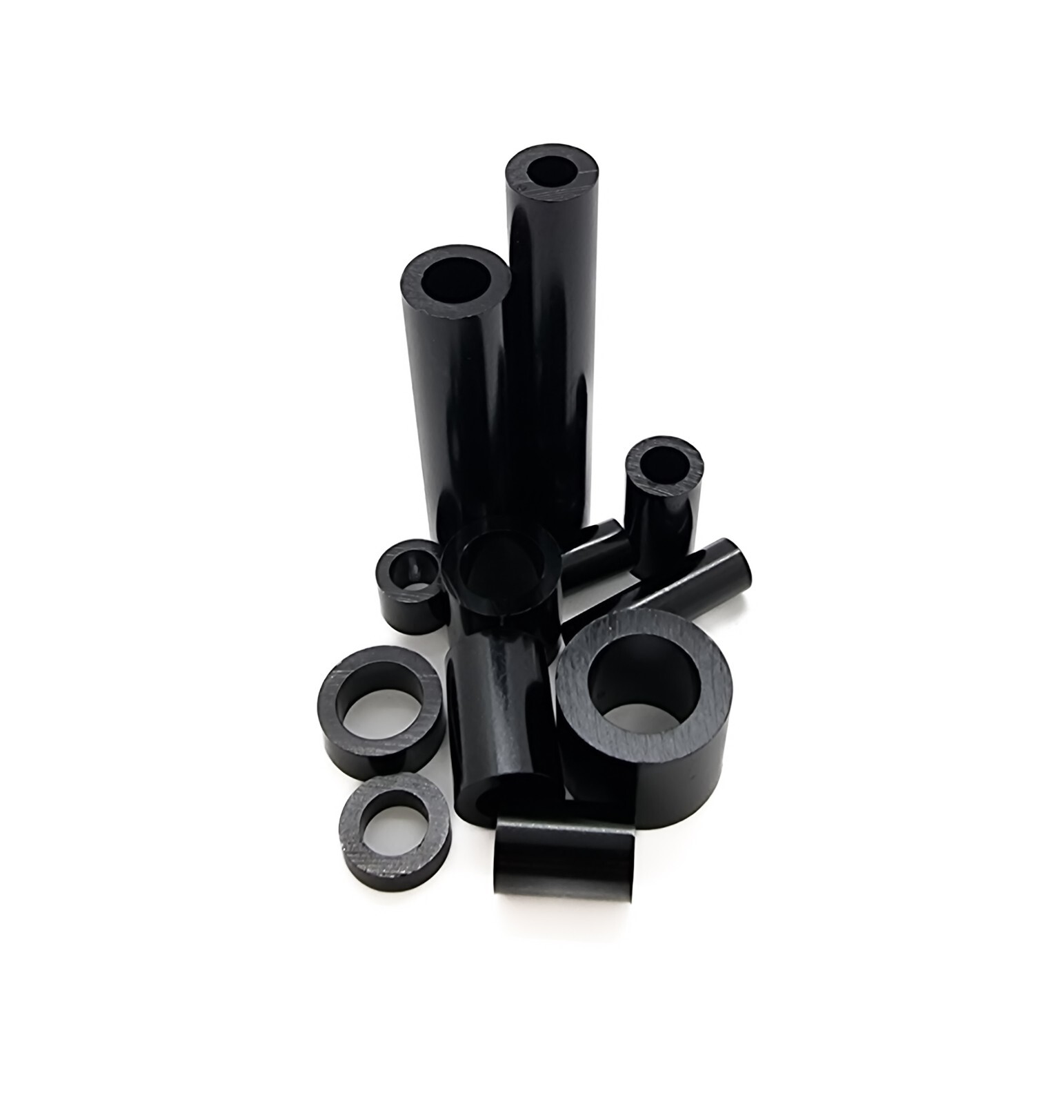 Black Anodised Aluminium Standoff Spacers M3 M4 M5 M6 M8 M10 Multi ...