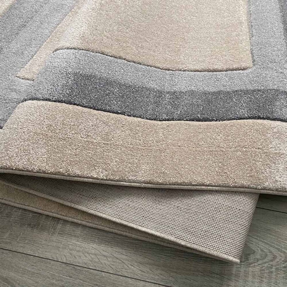 Large Modern Rugs For Living Room Thick Soft Hand Carved Rug Bedroom ...