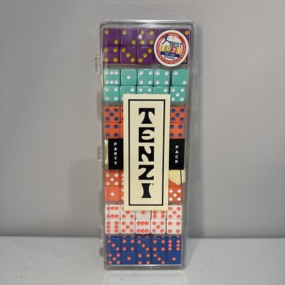 TENZI Party Pack Dice Game 6 Various Random Colors Fast Family Carma ...