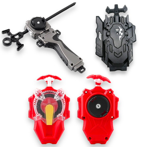 Beyblade Burst Launcher Sets Sparking Grip Rope Left Metal Battle Arena ...