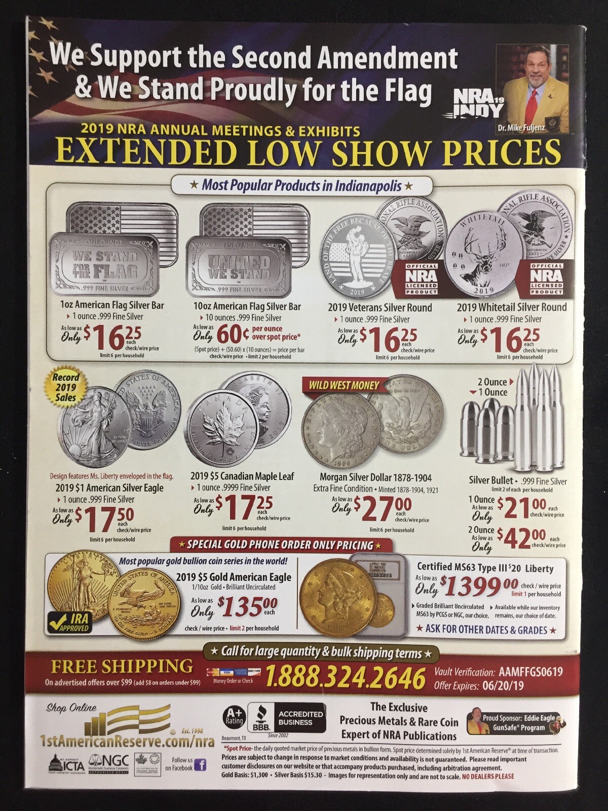 America's 1st Freedom Magazine June 2019 | eBay