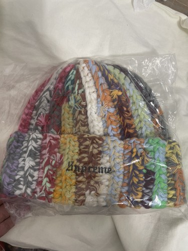 Supreme Hand Tied Beanie Multicolor Sealed Brand New | eBay