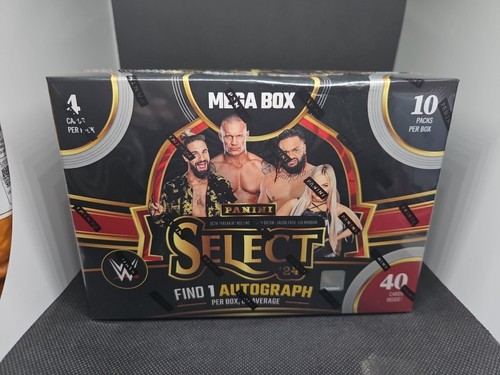 2024 Panini Select WWE Mega Box Factory Sealed w/Guaranteed Auto! Fast ...