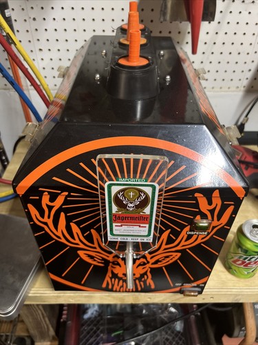 Jagermeister Tap Machine Model J99. Three Bottle Shot Dispenser Chiller ...