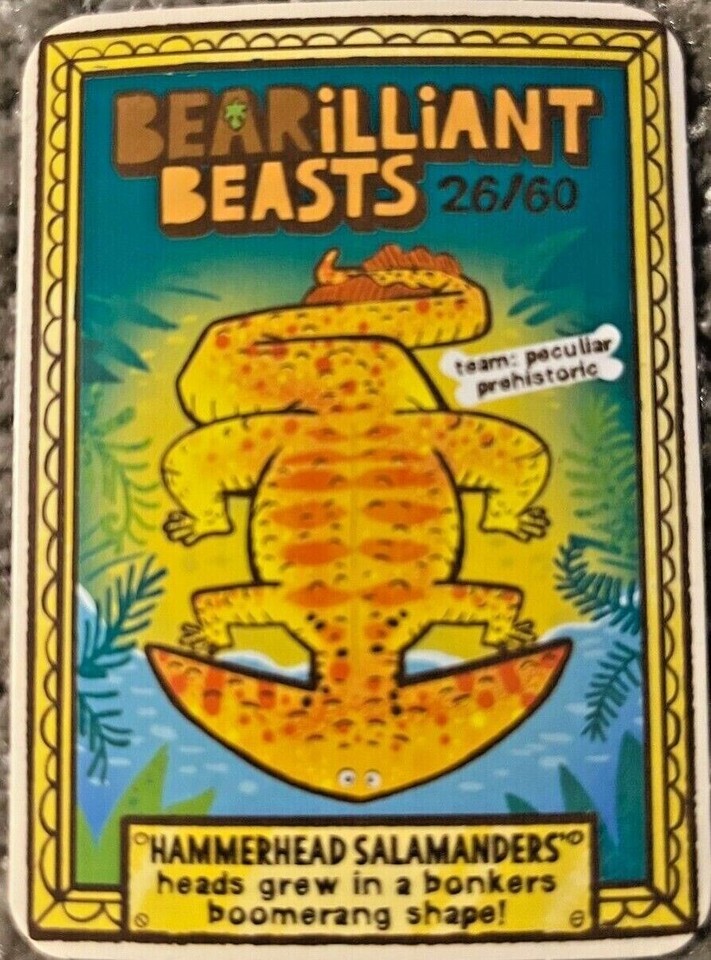 Bear's Bearilliant Beasts 2023 YoYo - Collectors Cards New Collection ...
