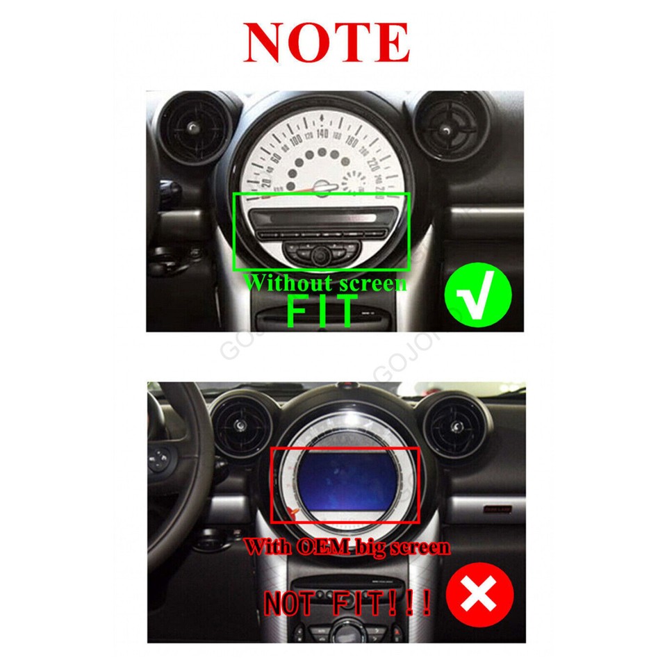 64GB For 2007-2013 BMW Mini Cooper R56 R60 CarPlay Android 13 Car ...