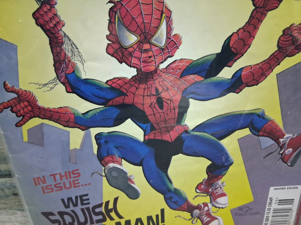 MAD #418 - Spider-Man Mort Drucker Parody Humor EC Comics Magazine June ...