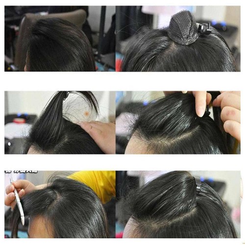DIY Invisible Hair Volume Increase Fluffy Puff Sponge Pad Comb |NEW ...