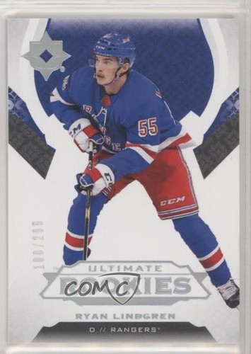 2019 Upper Deck Ultimate Collection Rookies /299 Tier 1 Ryan Lindgren ...