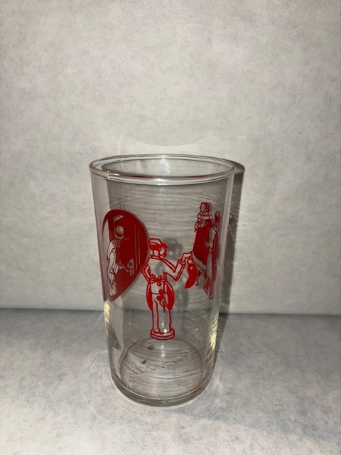 Vintage 1940s National Bohemian Hans Flato Beer Glass 4.5" Natty Boh ...