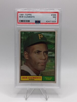 1961 Topps Set-Break #388 Bob Clemente PSA 7 NM | eBay