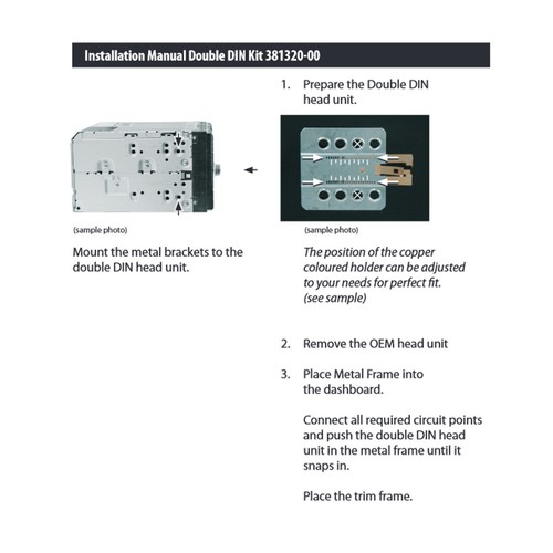 2 DIN Radio Housing Mounting Case Double Navigation Radio | eBay