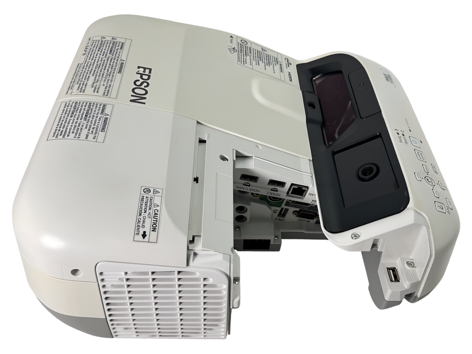 Ultra Short Throw Epson BrightLink 575Wi 3LCD Projector 2700 Lumen ...