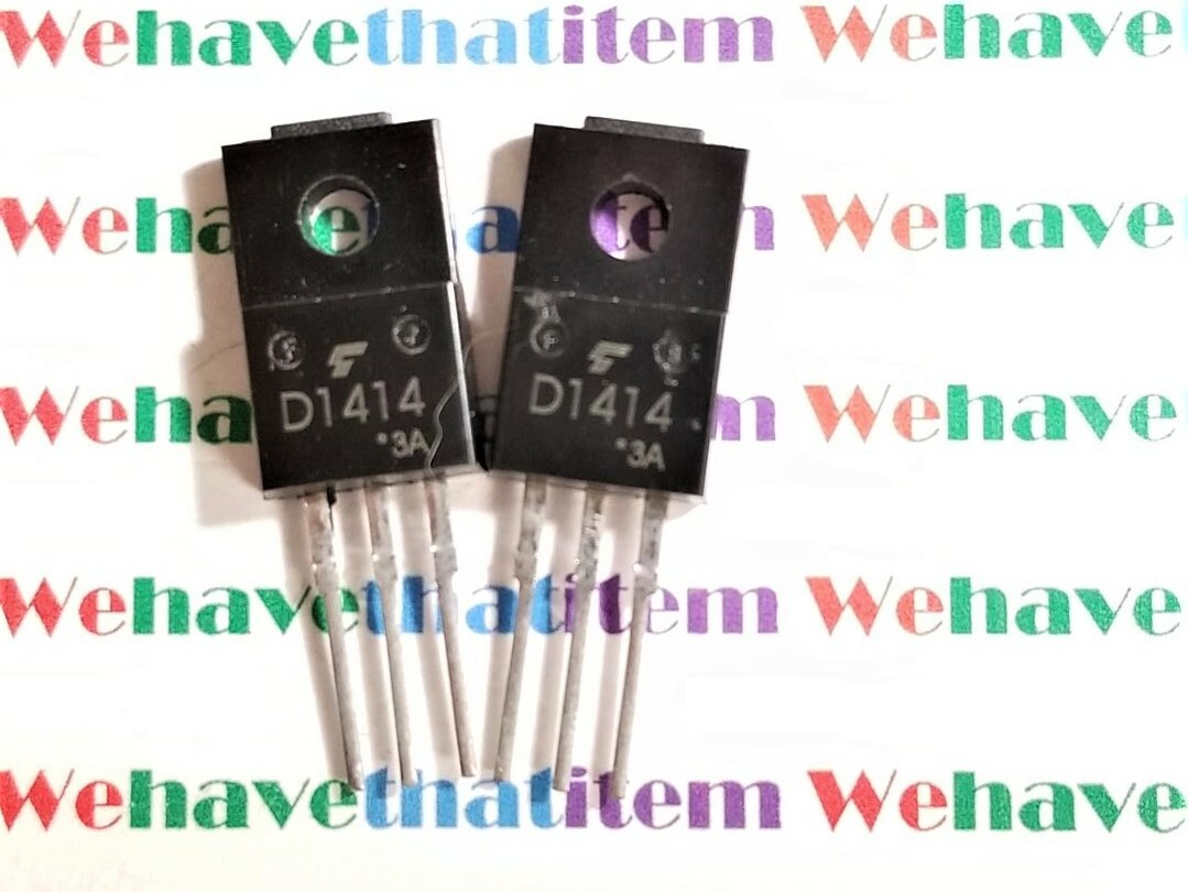 2SD1414 / D1414 / TRANSISTOR / TO220 / 2 PIECES (qzty) | eBay