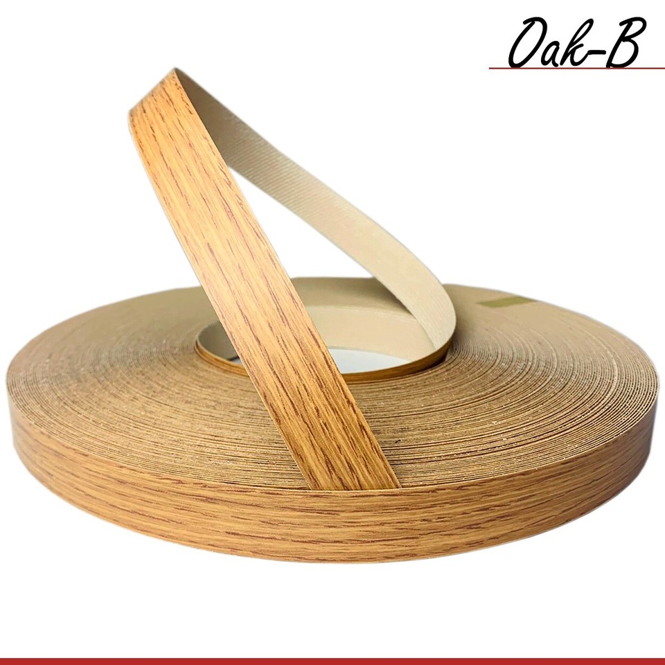 Furniture Edging Tape Iron On Pre Glued Melamine Strips Veneer Real ...