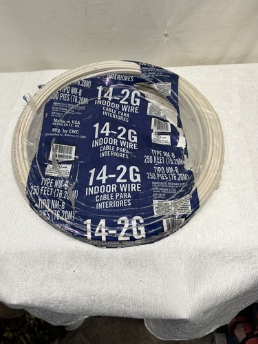 EWC Romex White Wire 14/2 WITH GROUND 50ft Read | eBay