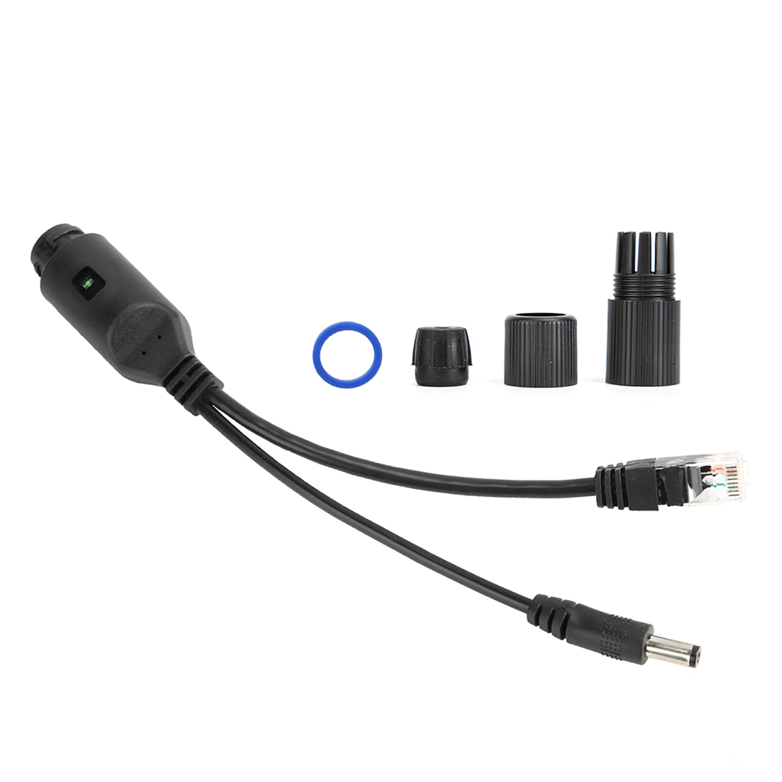 24V Waterproof IP Camera Power Over Ethernet Adapter POE Cable Splitter ...