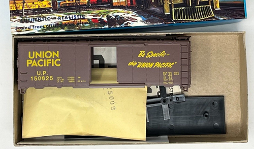 ATHEARN CUSTOM UNION PACIFIC "BE SPECIFIC" 40' BOXCAR CAR # 150625 | eBay