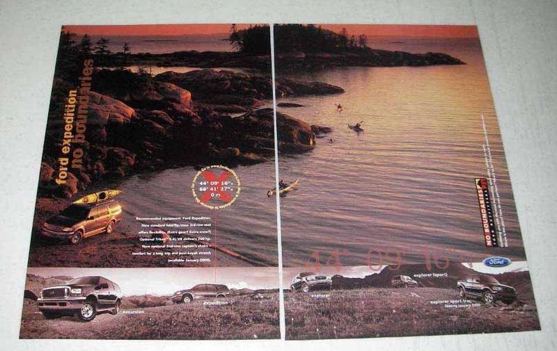 2000 Ford Expedition Ad - No Boundaries | eBay